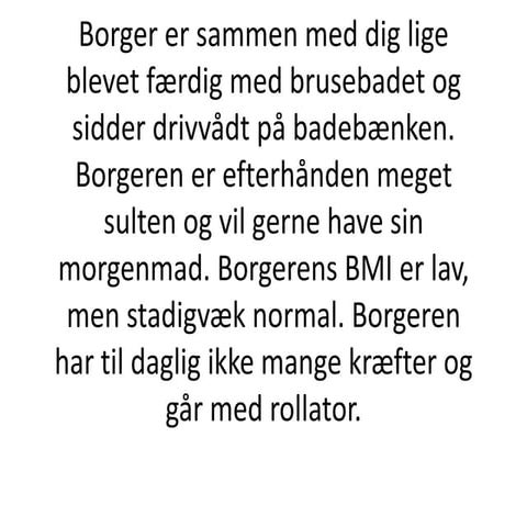 110914 Borger er sammen med dig lige blevet færdig | PPTX
