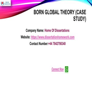 Born Global Theory (CASE STUDY).pptx