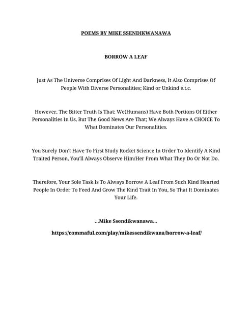 Uganda National Anthem In Luganda as Interpreted By Mike Ssendikwanawa ...