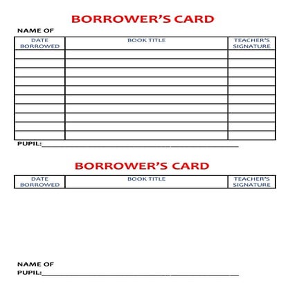 BORROWERS CARD.docx