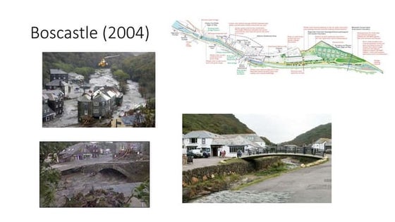 The boscastle flood (August 2004) - case study | PPTX