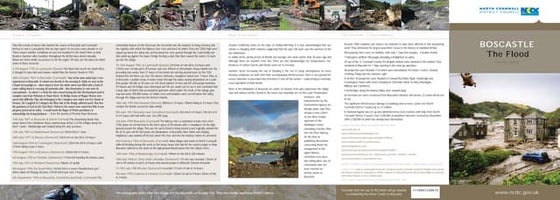 The boscastle flood (August 2004) - case study | PPTX