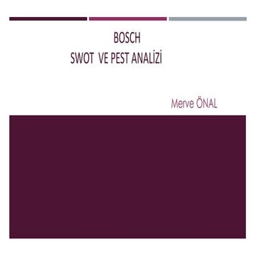 Bosch | PPTX