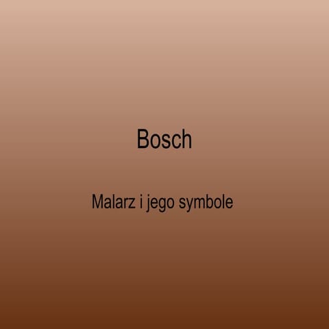 Bosch | PPT