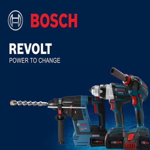 Bosch CORE18V Battery Platform | PPTX