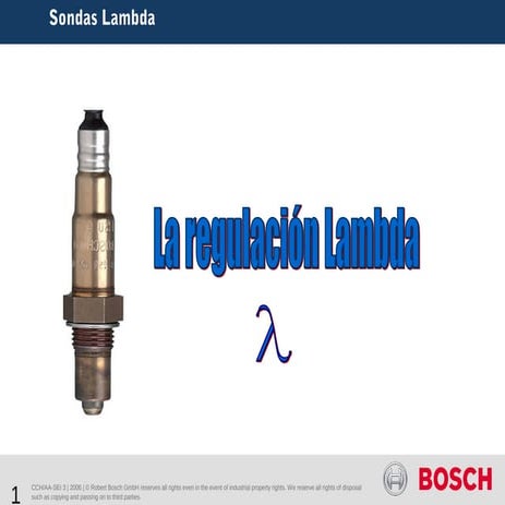 Bosch lambda | PPT