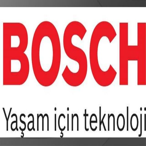 Bosch sunum | PPTX