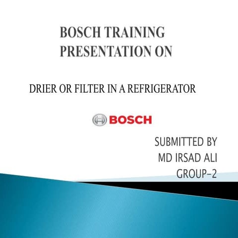 DRIER OR FILTER IN REFRIGERATION | PPT