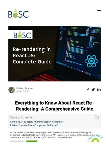 Everything To Know About React Re Rendering A Comprehensive Guide Pdf