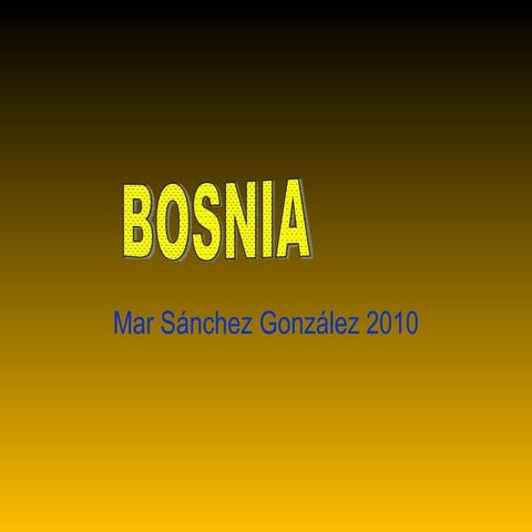 Bosnia | PPT
