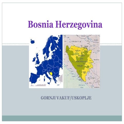 Bosnia Herzegovina Pp #2 | PPT