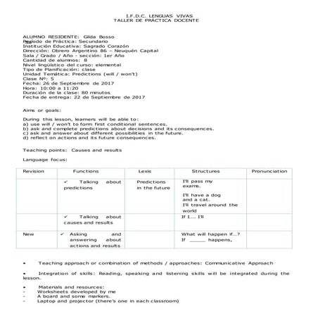 Making inference lesson plan | DOCX
