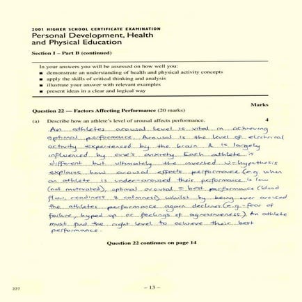 Bostes sample answers q22a | PDF