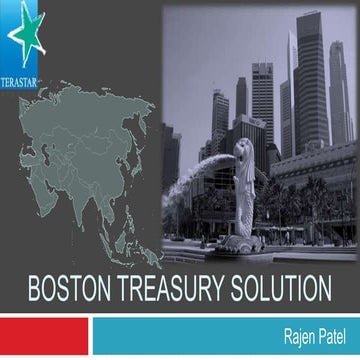 Boston banking treasury solution | PPT