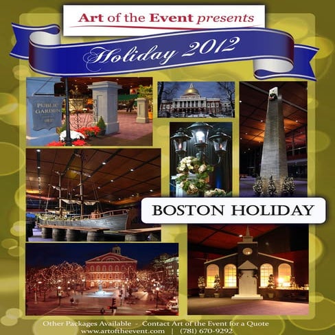 Boston holiday 2012 | PDF