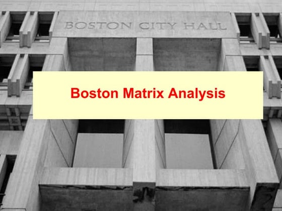 Boston matrix.pptx | Pet Supplies | Pets