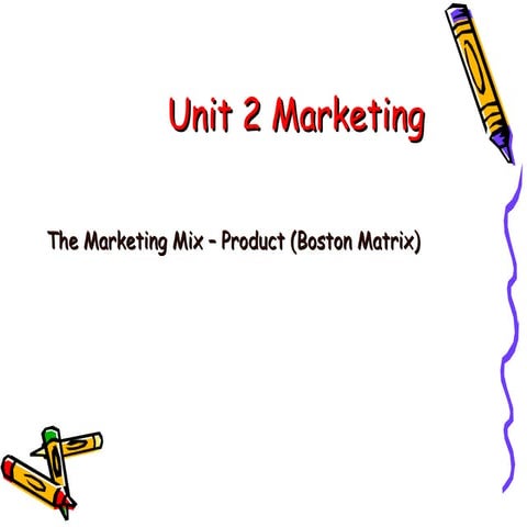 Boston matrix and product life cycle | PPT