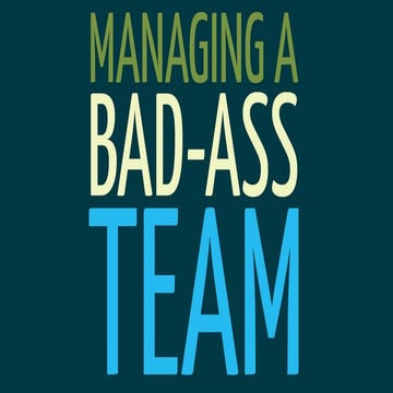 BoS USA 2018 Mikey Trafton Managing a Badass Team | PDF | Business ...