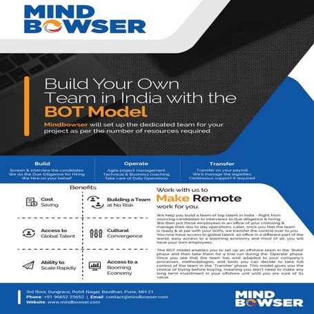 Bot model-flyer Mindbowser | PDF