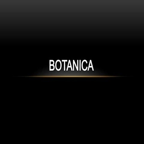 Divisiones de la Botánica.pptx..,........., | PPTX
