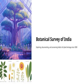 Botanical-Survey-of-India - explained with history and functions | PPTX