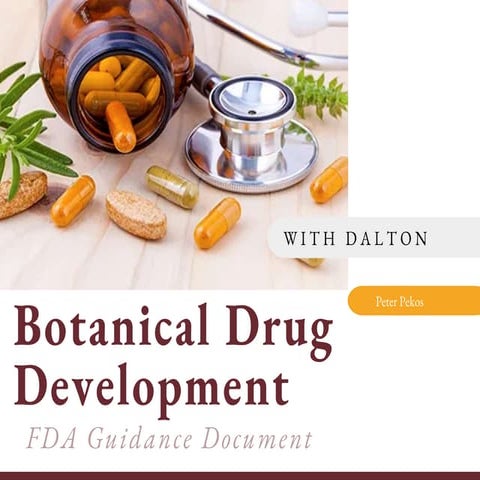 Botanical Drug Development | PPT