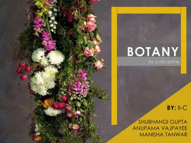 Flowers PPT by Aditya Sharma | PPTX