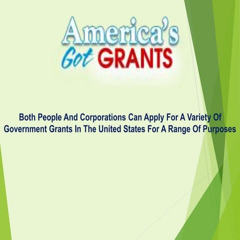 Both People And Corporations Can Apply For A Variety Of Government ...