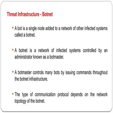Botnet-short form for "robot network".pptx