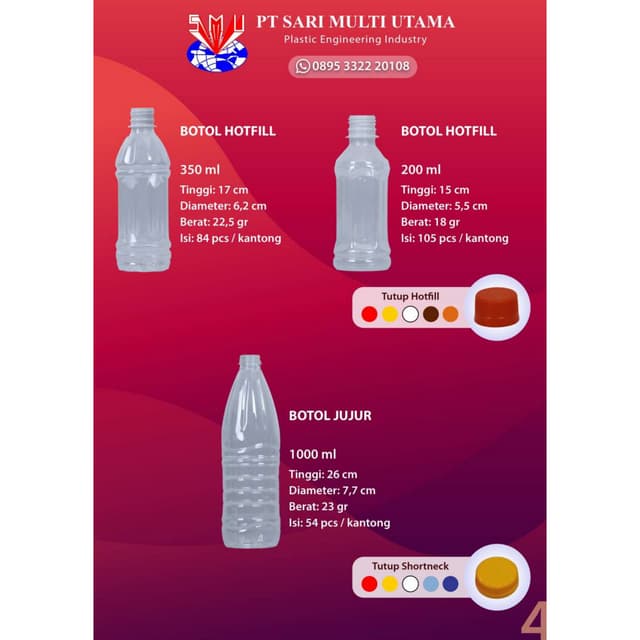 PT. Sari Multi Utama - Pabrik Pembuatan Botol Plastik | PPTX