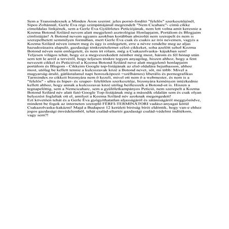 Kozma Botond Szilárd és Kozma Szilárd | DOC