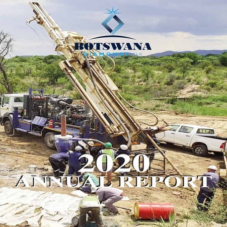 Botswana Diamonds Annual Report 2020 | PDF