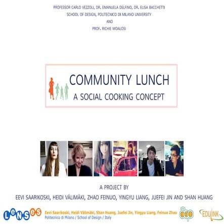 COMMUNITY LUNCH | PPT