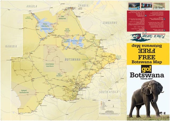 Moremi Game Reserve Map | PDF