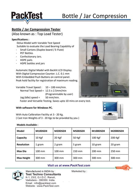 Core compression tester p500 d p1000d 2018 | PDF