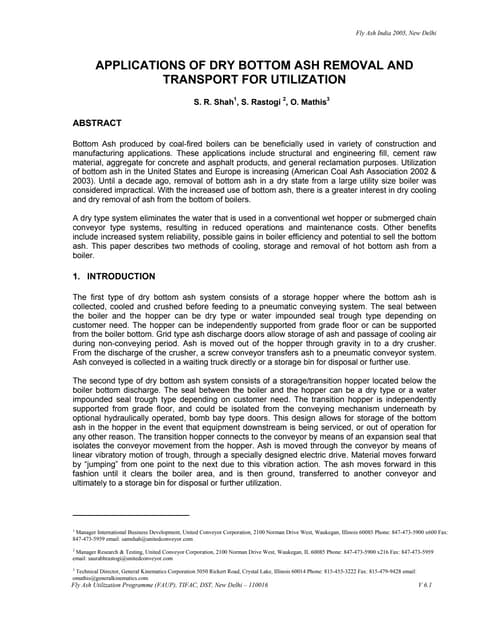 ASH HANDLING PRESENTATION ON POWER PLANT | PPT