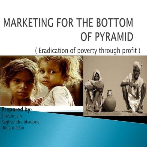 marketing for Bottom of pyramid | PPTX