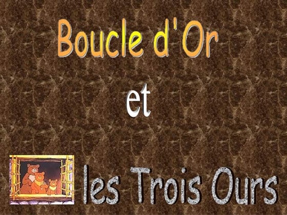 Goldilocks and the Three Bears in English and French | PDF | Food & Drink