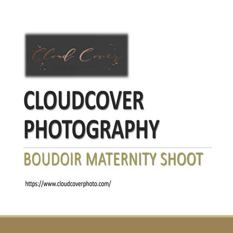 Boudoir Maternity Shoot - Cloudcover Photography | PPTX