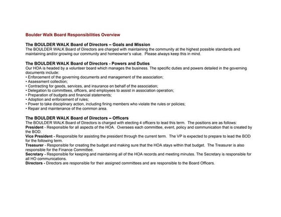 Sample Board Package | PPTX