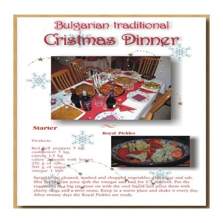 Christmas Italian Menu And Traditions | PDF