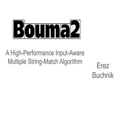 Bouma2 talk | PPT