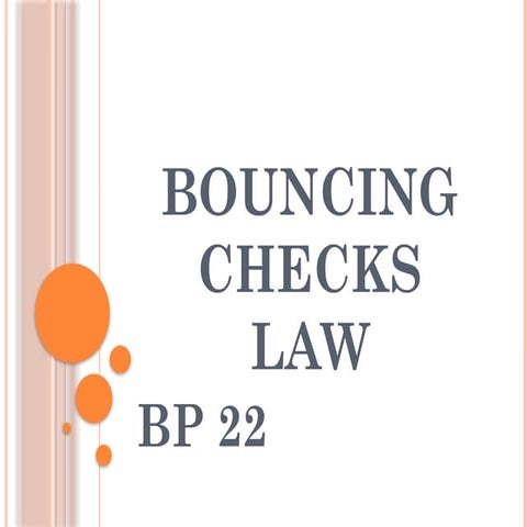 Bouncing-Checks-Law.pptx Bouncing Checks | PPTX