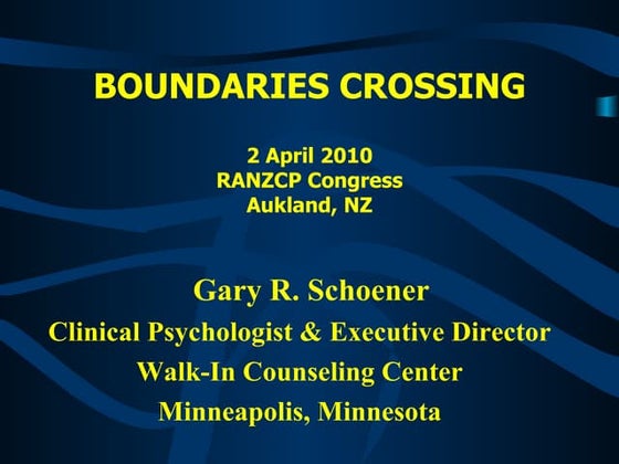Boundaries presentation p.l. | PPTX | Dating | Family and Relationships