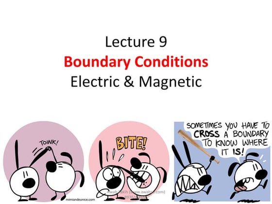 Unit IV Boundary Conditions | PPTX | Physics | Science