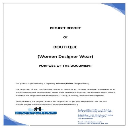 Boutique (1).pdf, fashion boutique, ladies wear | PDF