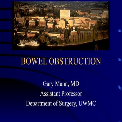 Bowelobstruction | PPT