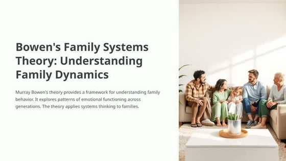 The Bowen Family Systems Theory | PPTX | Parenting | Family and ...