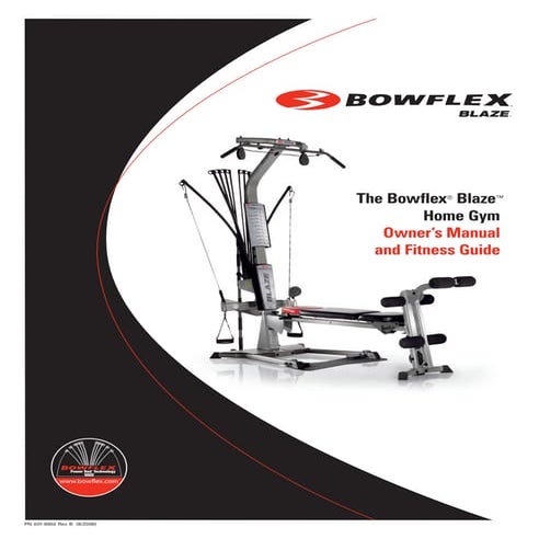 Bowflex Blaze Workouts and Manual | PDF