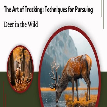 Bowhunting Habitat and Tracking Services | PPT